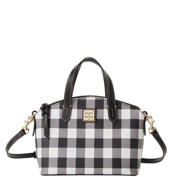 Dooney & Bourke | Bags | Dooney Bourke Tucker Ruby Top Handle Bag Black ...
